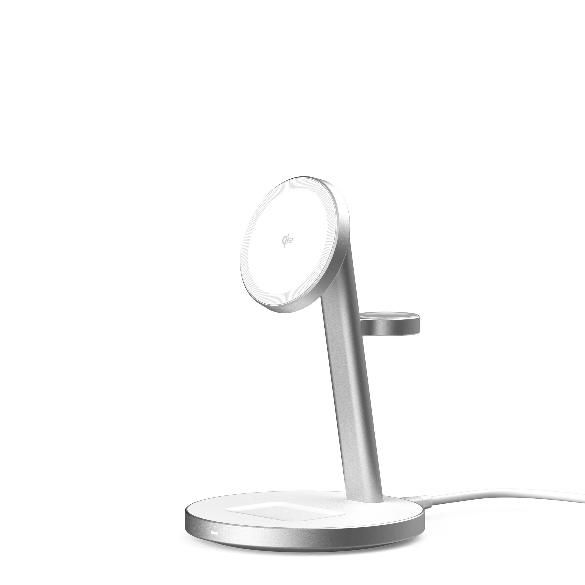 MonitorMate MS-3 三合一 Qi2 磁吸無線充電座（MagSafe 相容） – AWShop 蘋果倉庫